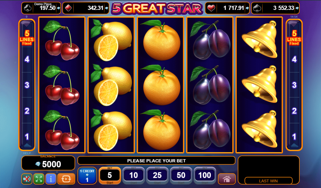 Play 5 Great Star • for Free • Online • kazinoigri.com
